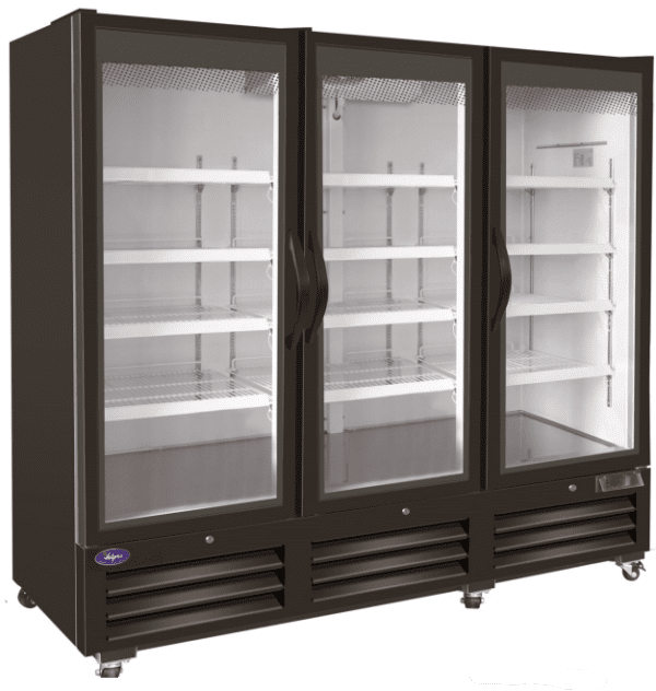 Three Section Refrigerator Merchandiser - Chef Tool Store